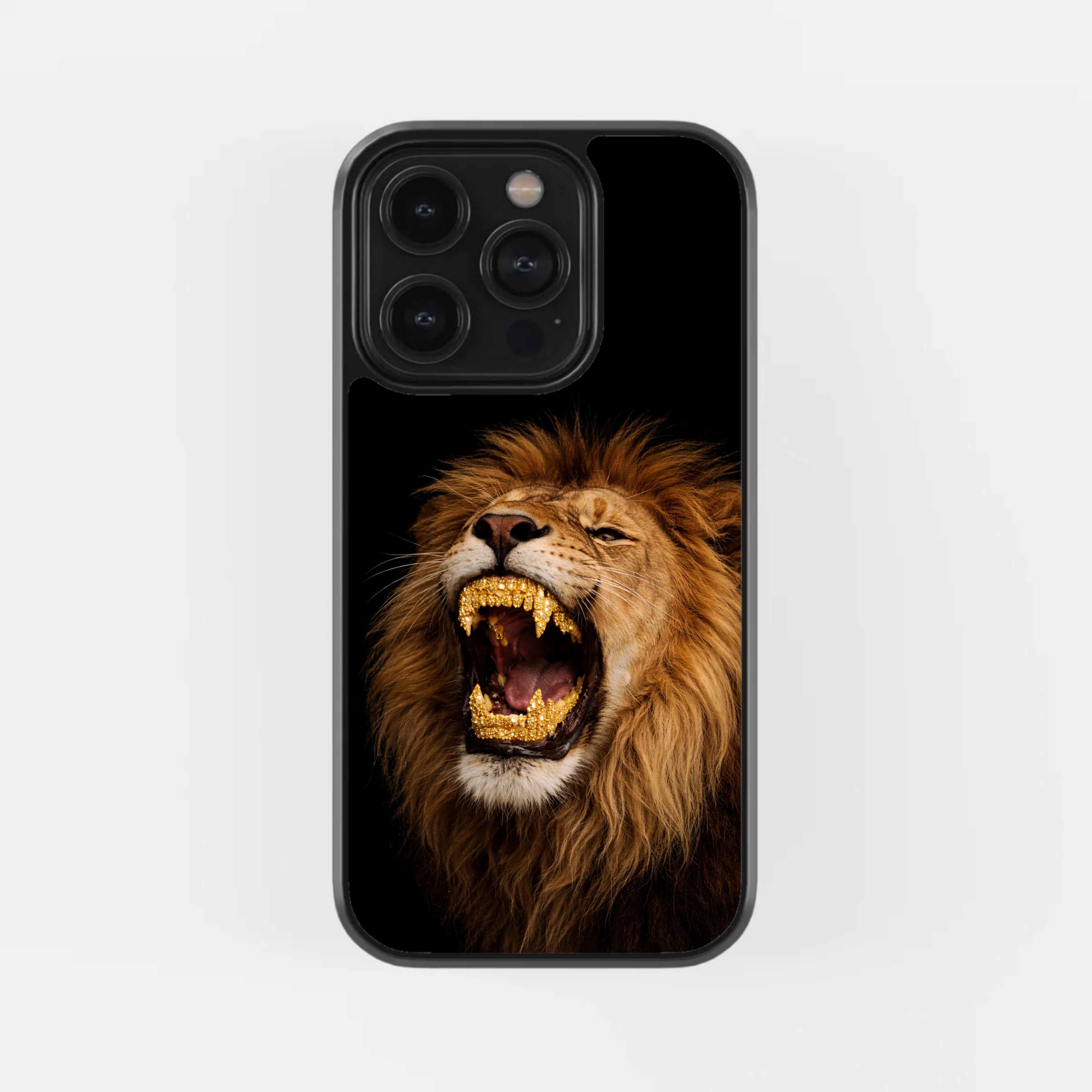 Lion Golden Fang Case – Entice Cases