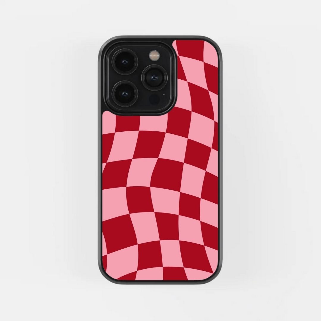Red Checkered Case – Entice Cases